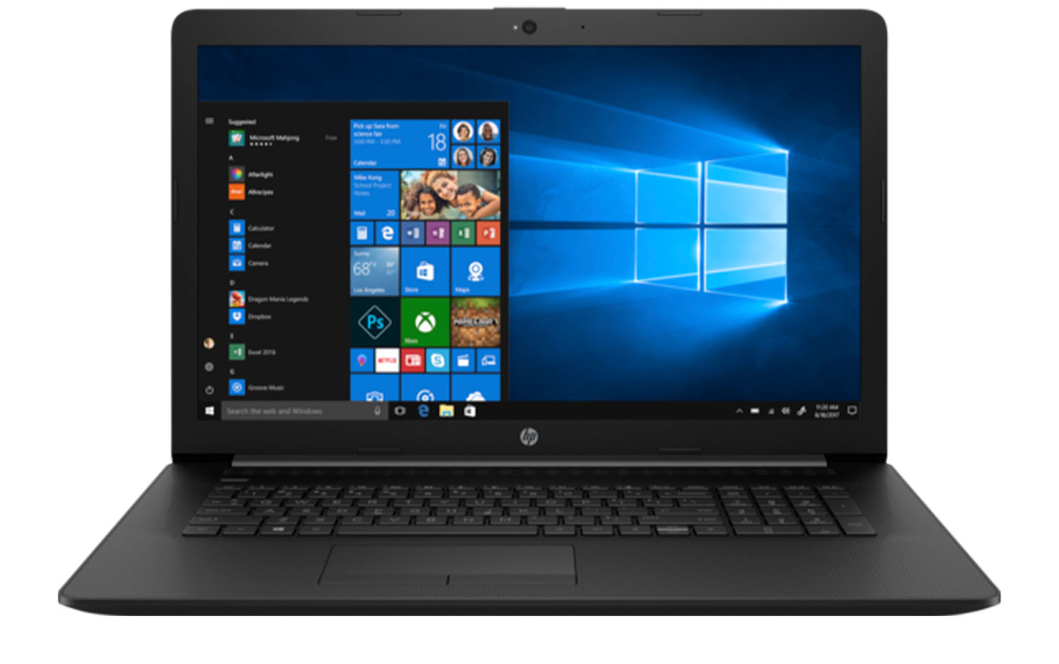 HP Laptop 17t by300 Intel Core i7 10th Gen 8GB RAM 256GB SSD Windows 10 ...